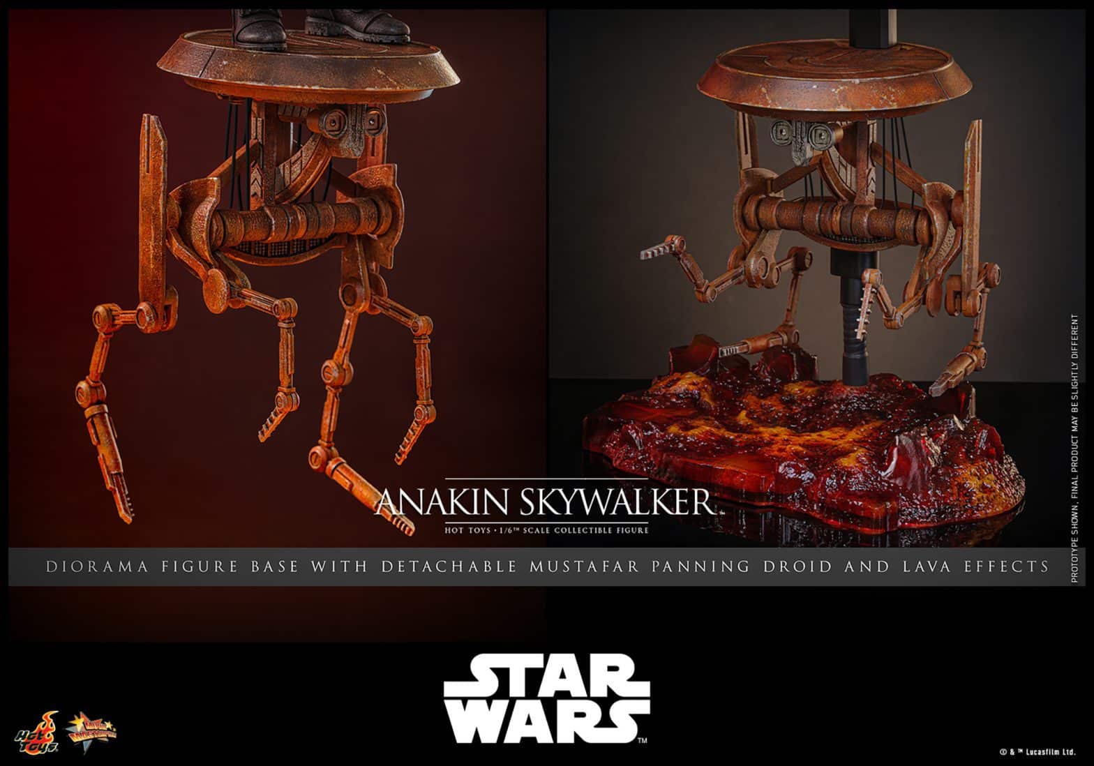 Anakin Skywalker Sixth Scale Figure Star Wars: Revenge Of The Sith ...