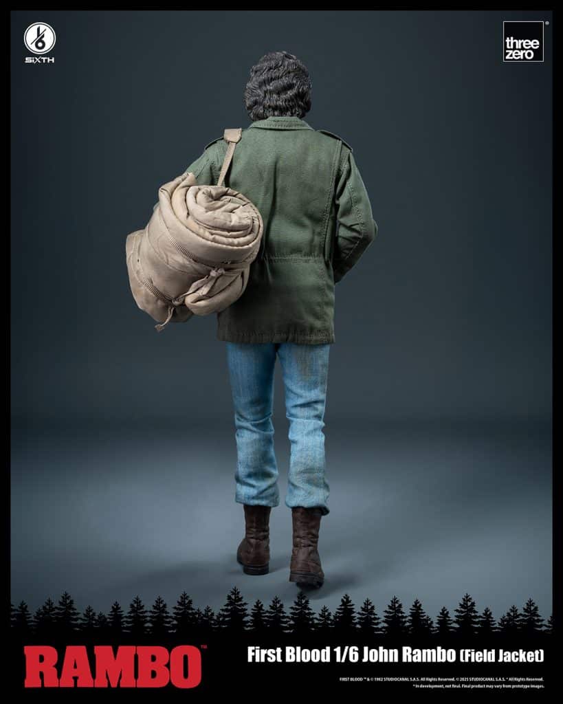 John Rambo Sixth Scale Figure Field Jacket Variant First Blood Limited ...