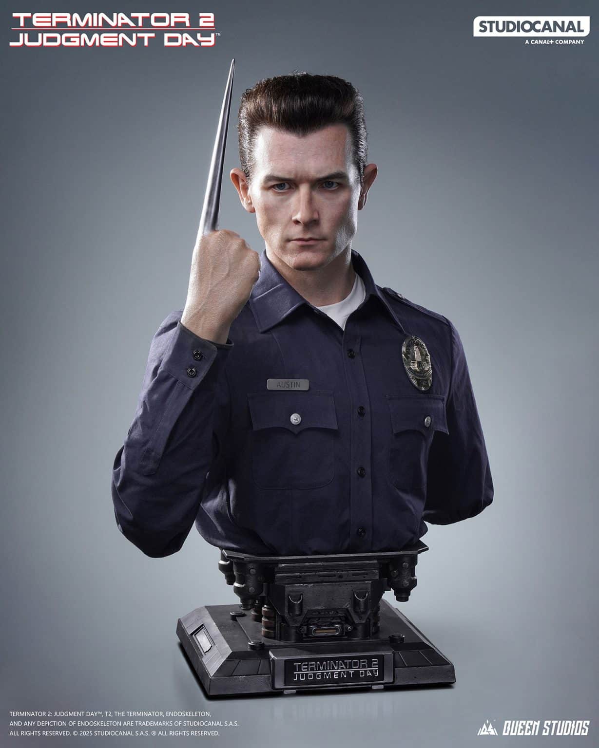 T-1000 Life-Size Bust Terminator 2 Limited Collectible – Comic Concepts