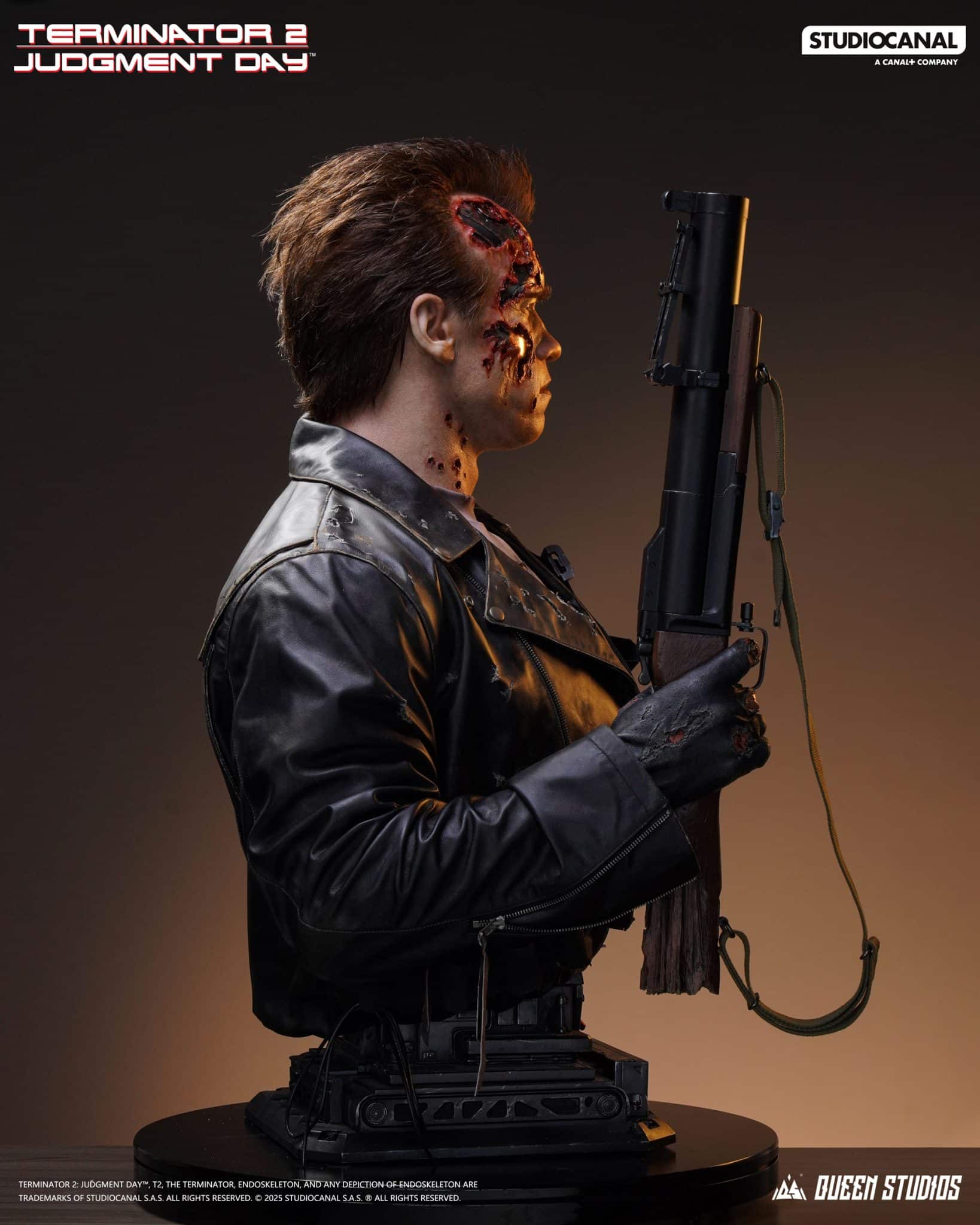 T-800 Battle Damaged Life-Size Bust The Terminator 2 Limited ...