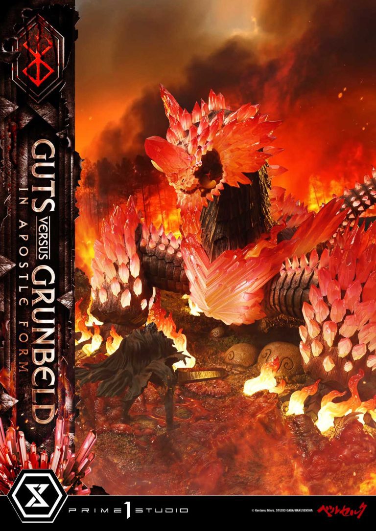 Guts Versus Grunbeld In Apostle Form Statue BERSERK Limited Collectible ...