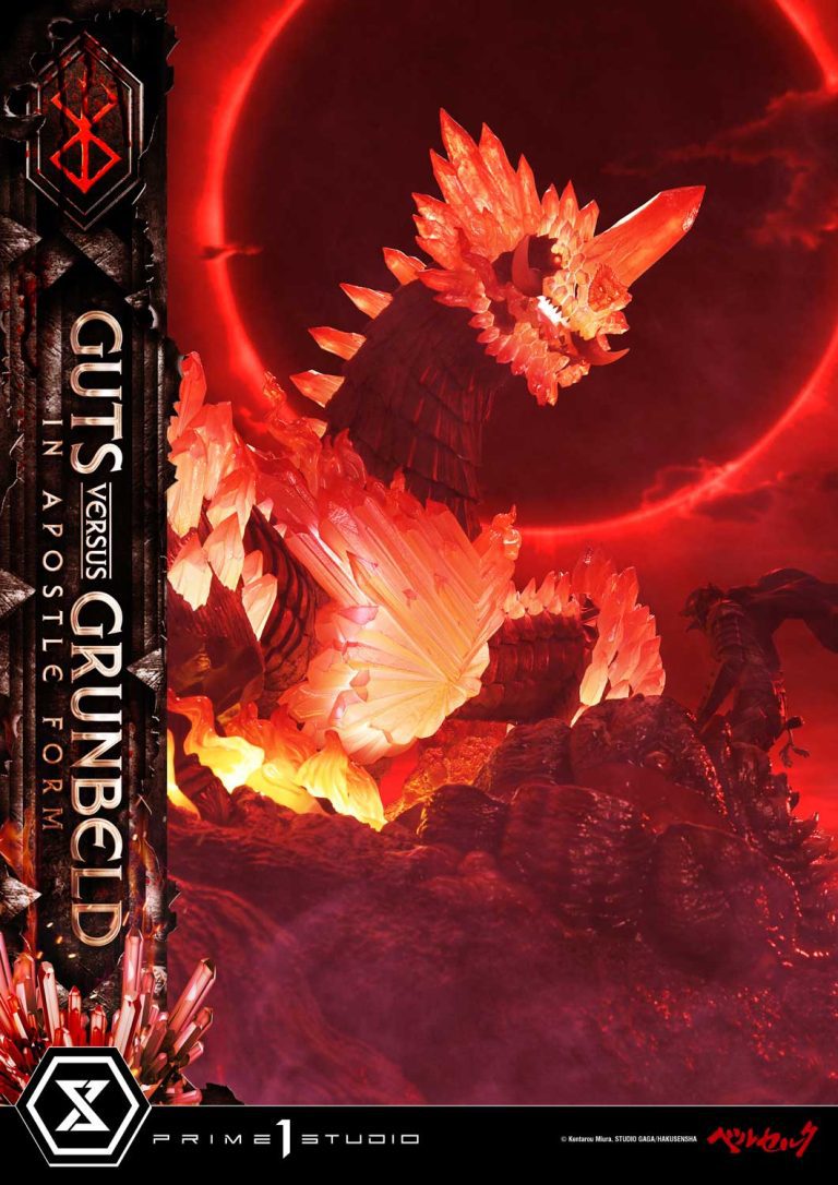Guts Versus Grunbeld In Apostle Form Statue BERSERK Limited Collectible ...