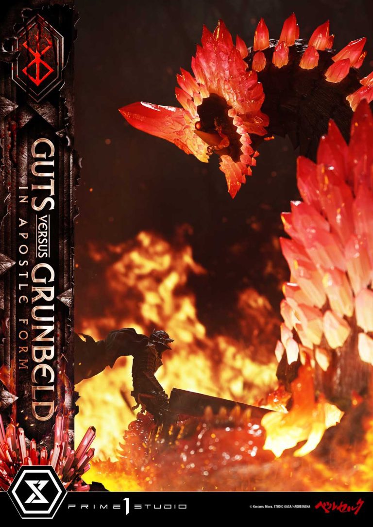 Guts Versus Grunbeld In Apostle Form Statue BERSERK Limited Collectible ...