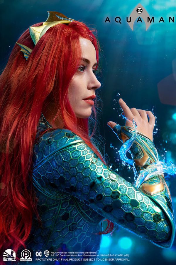 Mera Life-Size Bust Aquaman Limited Collectible – Comic Concepts