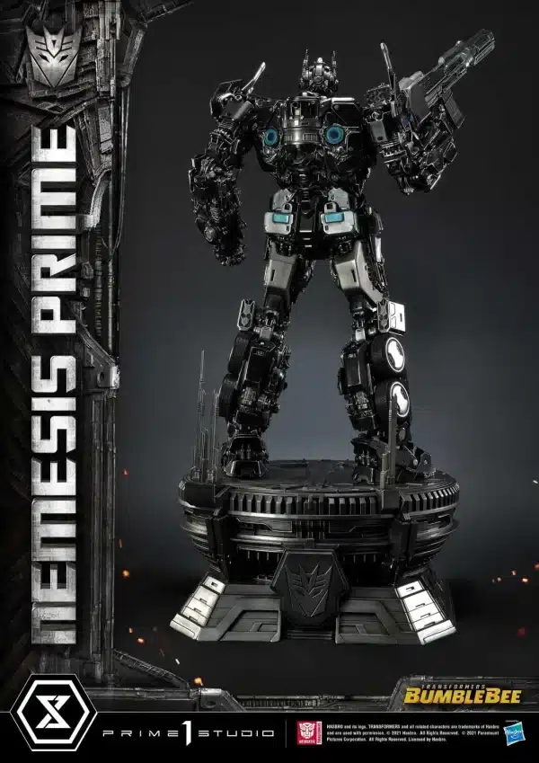 Nemesis Prime Statue Transformers: Bumblebee Limited Collectible ...