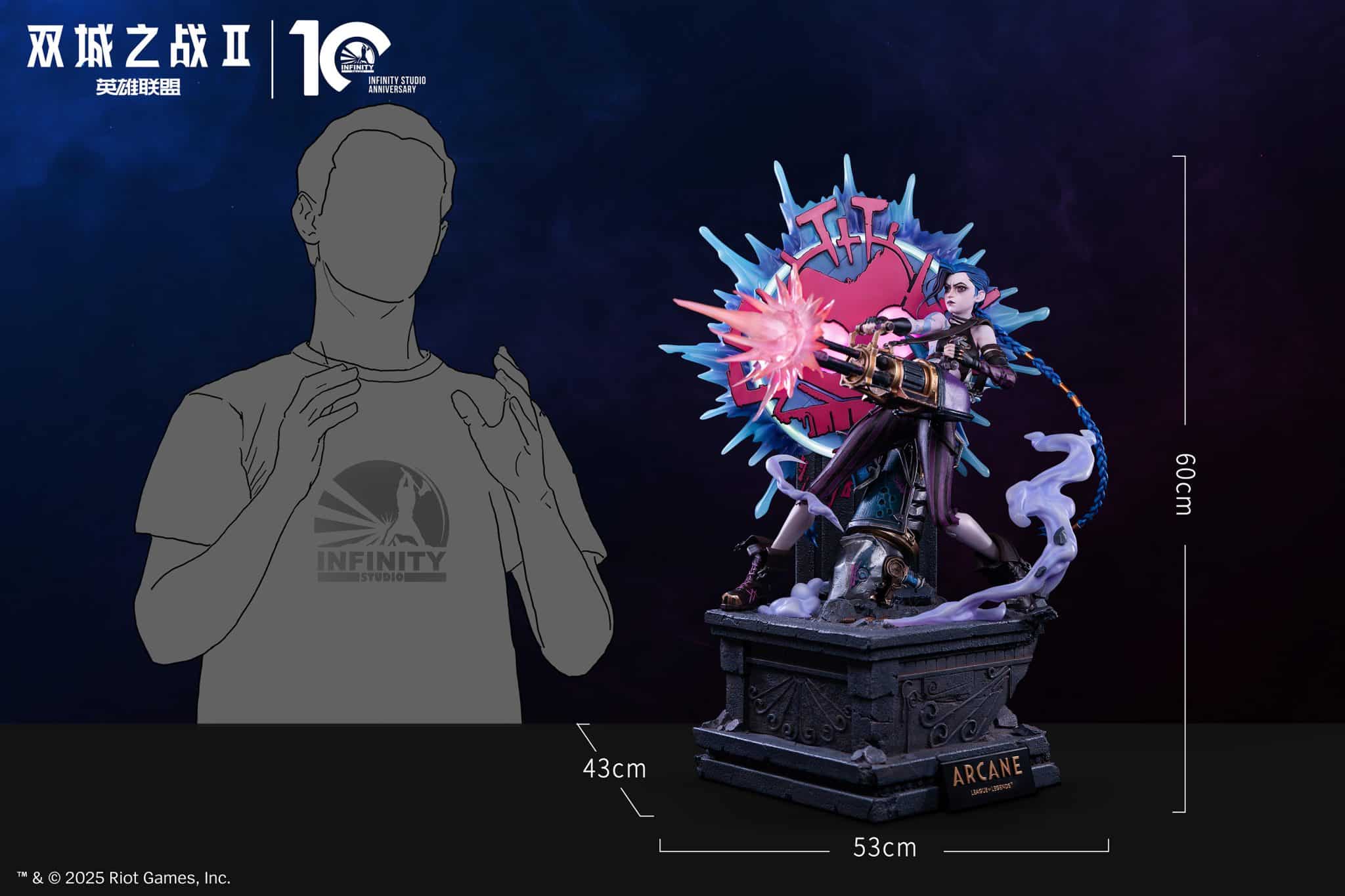 Jinx Statue 1:4 Scale ARCANE Limited Collectible – Comic Concepts
