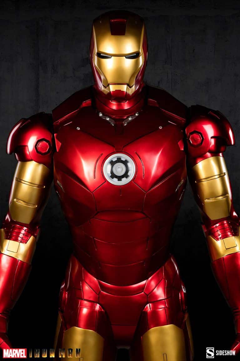 Iron Man Mark III Life-Size Statue Marvel Limited Collectible Figure ...