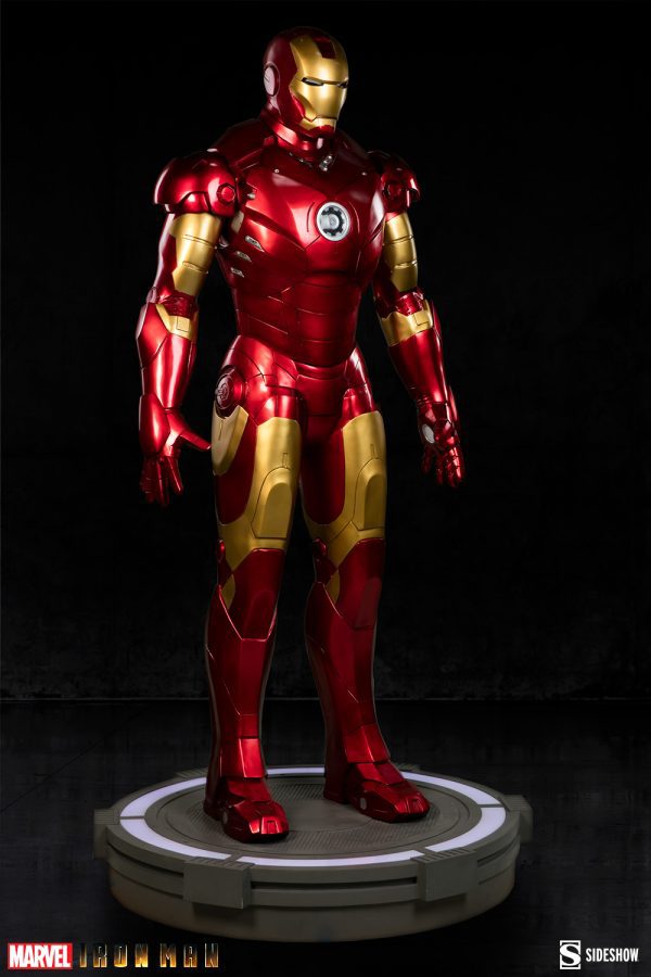 Iron Man Mark III Life-Size Statue Marvel Limited Collectible Figure ...