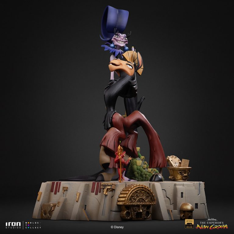 Kuzco and Yzma Deluxe Statue Emperor’s New Groove Limited Collectible ...