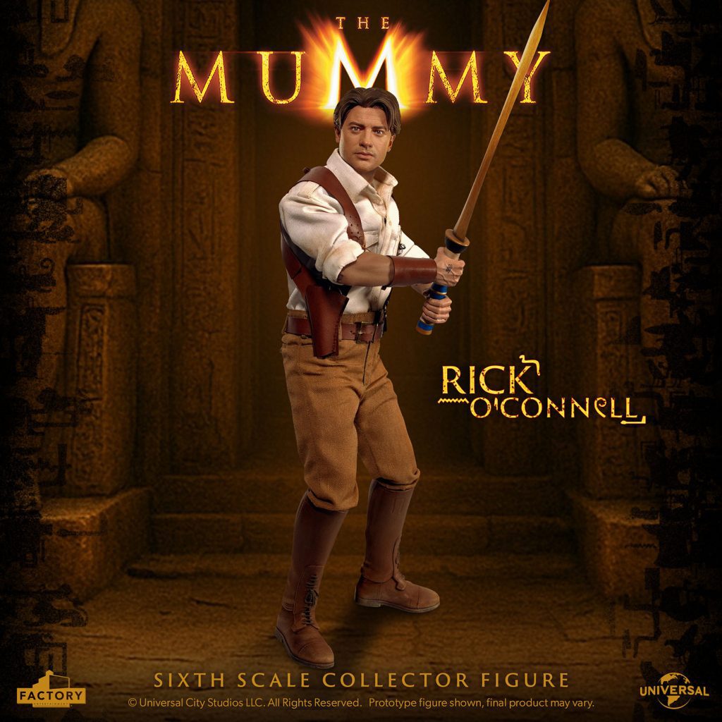 Rick O’Connell Sixth Scale Figure The Mummy Limited Collectible – Comic ...